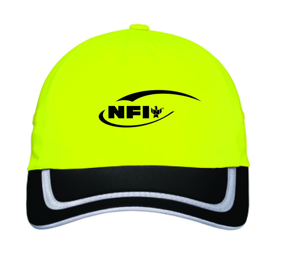 Fluorescent Cap with Black Reflective Visor – NFI TSM Shop